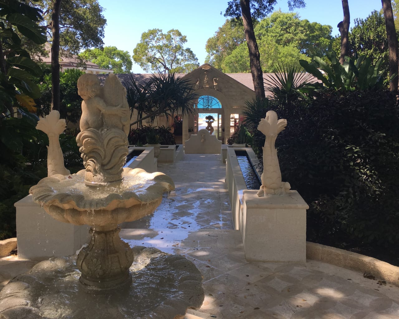 The Sandy Lane Resort in Barbados only has a Public Beach